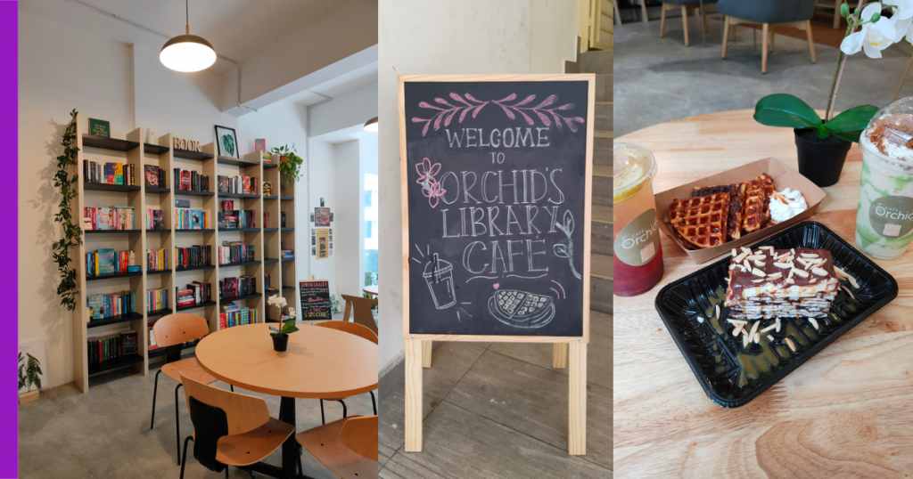 Hangout Spot Perfect untuk BOOK LOVERS! - Purple Durian