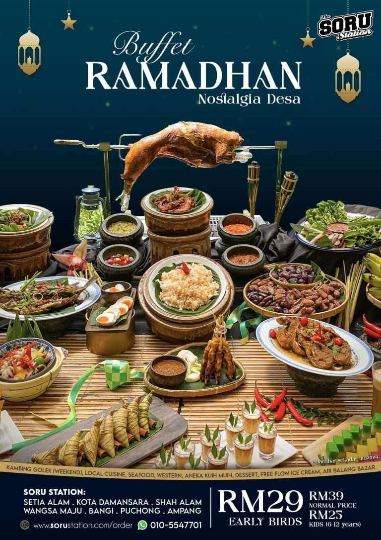 Senarai Buffet Ramadan bawah RM 50! - Purple Durian