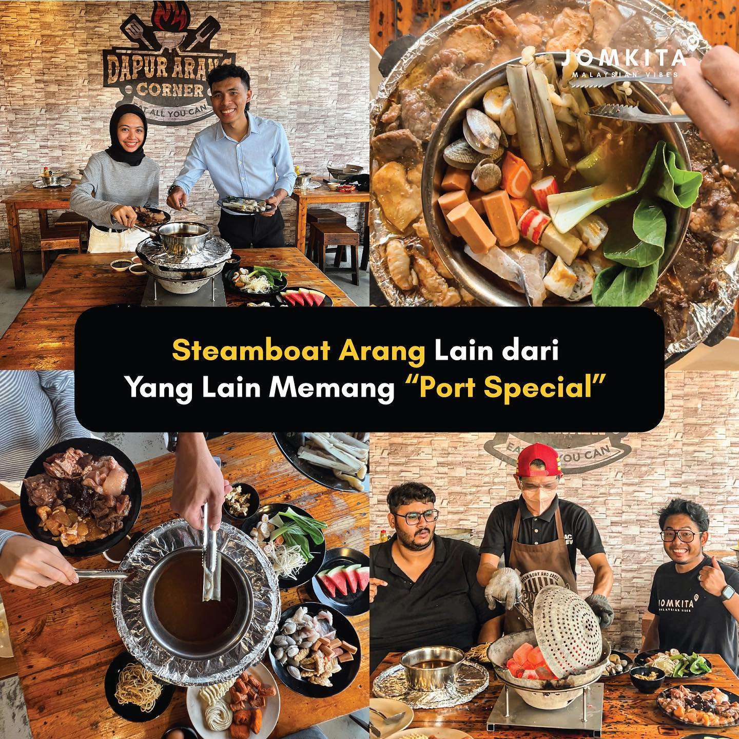 Port Steamboat dan Nasi Arab yang Best di Dapur Arang Corner - Purple ...