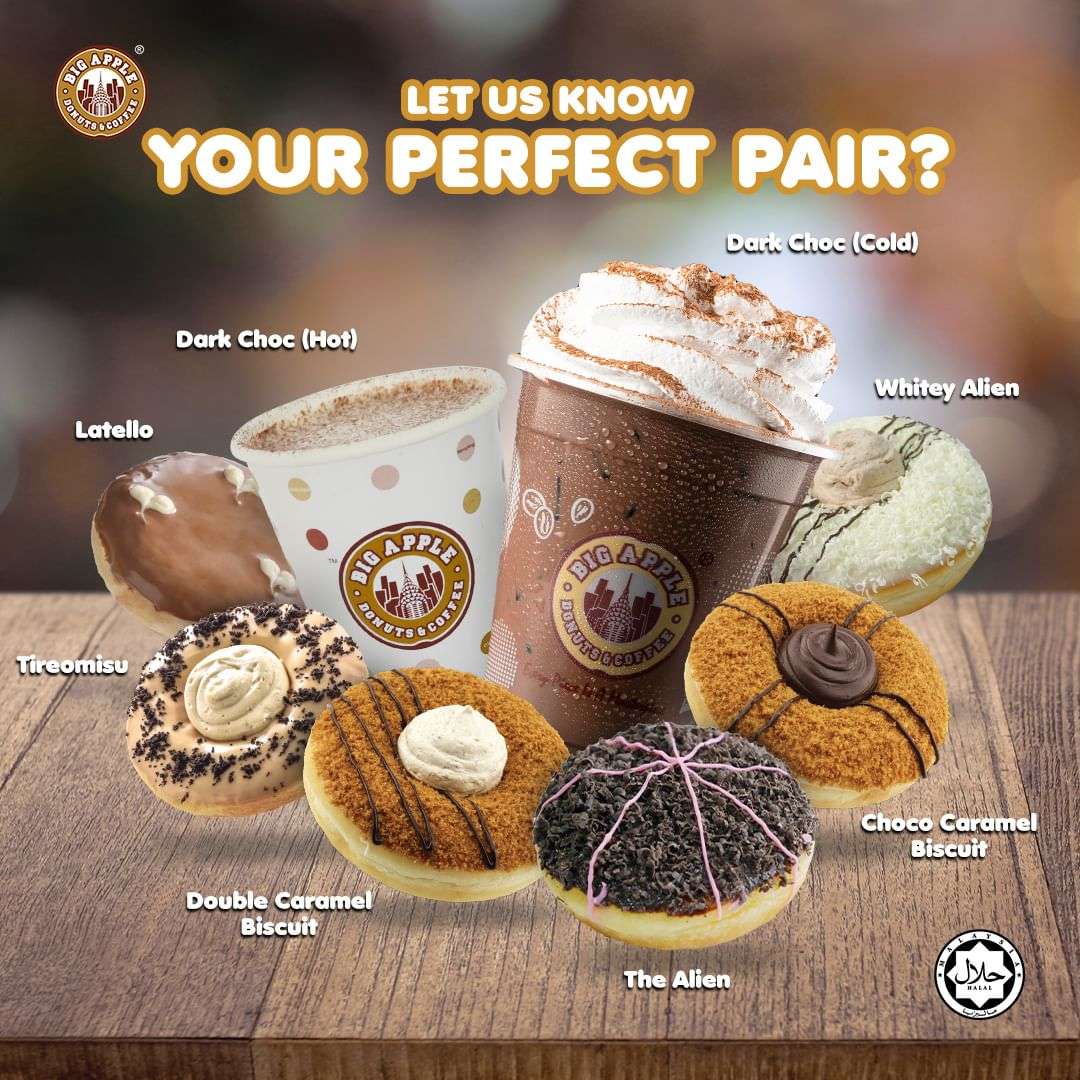 Big Apple Donuts & Coffee Malaysia: Sejarah Yang Lazat - Purple Durian