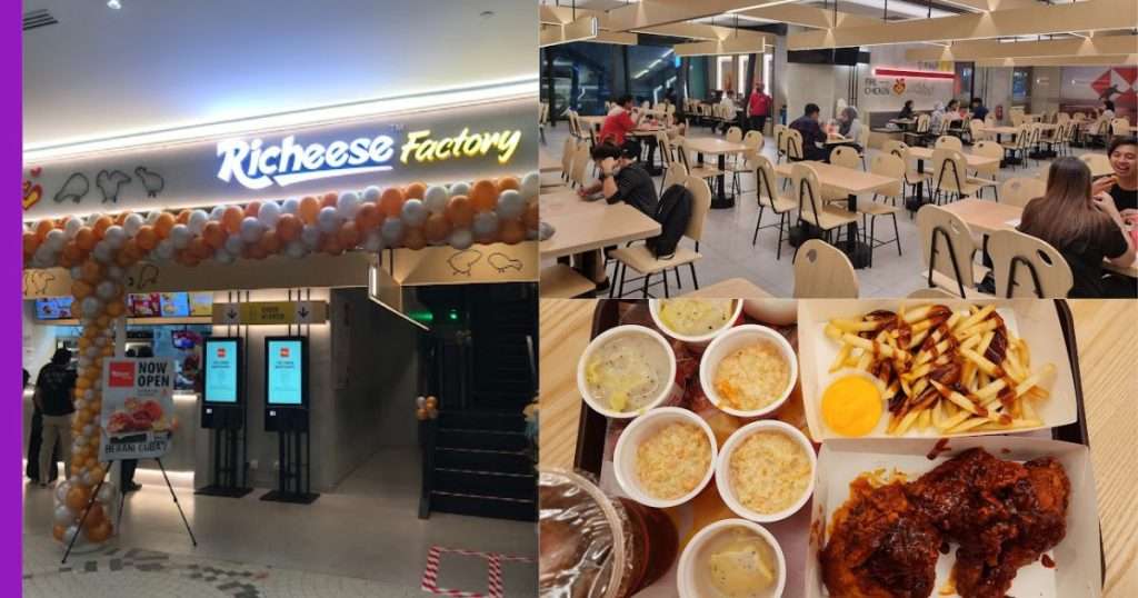 Jom Cuba Makan Dekat F&B Yang Baru Datang Dari Indonesia Iaitu Richeese ...