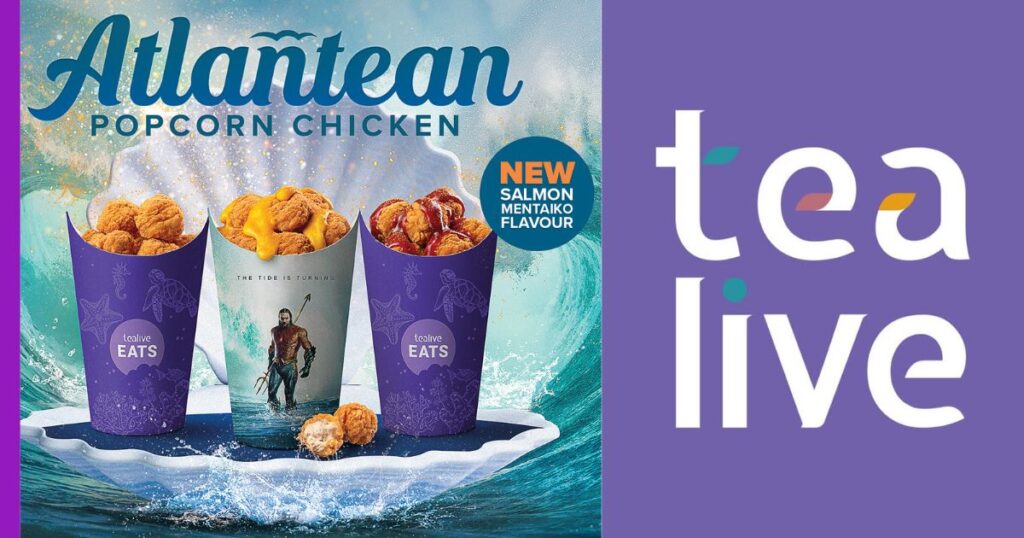 Sedapnya! Tealive Hadir Dengan Atlantean Popcorn Chicken, Kelazatan ...